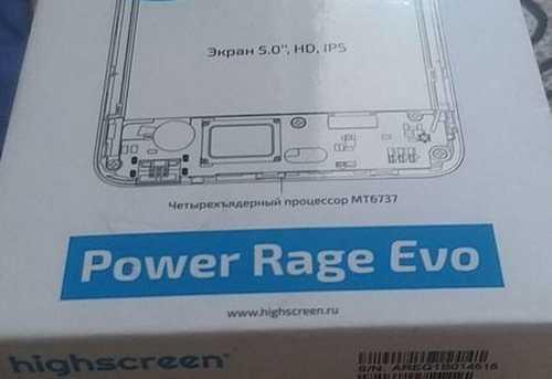 Highscreen Power Rage Evo, 3/16 ГБ