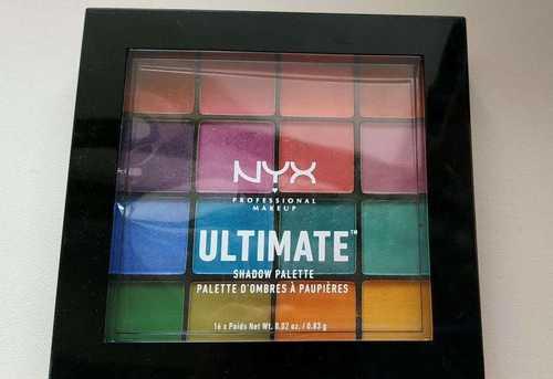 Тени для век nyx ultimate shadow