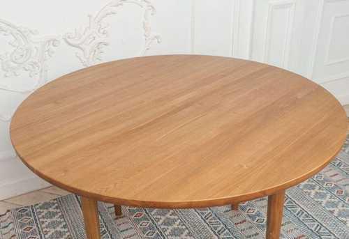 Стол обеденный деревянный массив дерева новый круг
