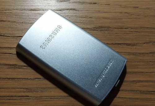 Samsung E900 крышка аккумулятора silver оригинал