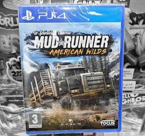 A Spintires Game: MudRunner American Wild русские субтитры для PS4