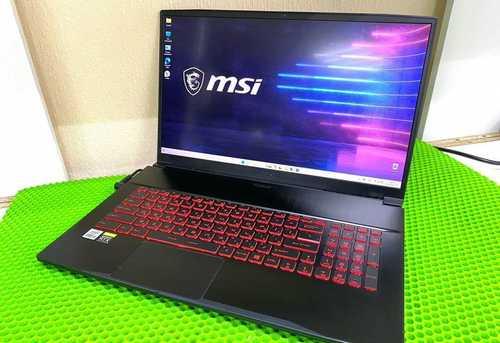 Игровой ноутбук MSI 6 ядер/16Gb/SSD/RTX 3050