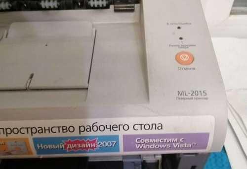 Принтер струйный Samsung Ml 2015