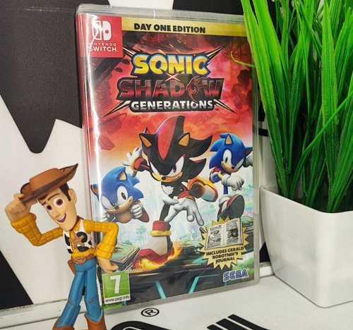 Sonic x Shadow Generations Day 1 Edition (NS) NEW