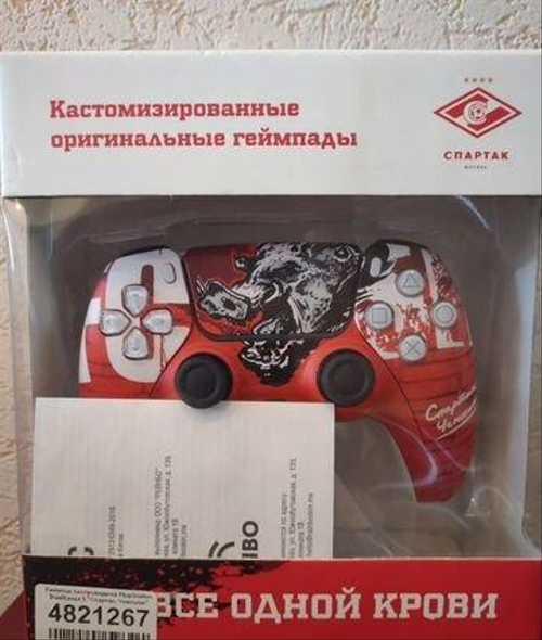 Геймпад Dualsense PS5 кастомный Спартак rainbo