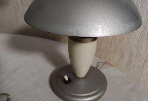 Лампа настольная грибок. СССР
