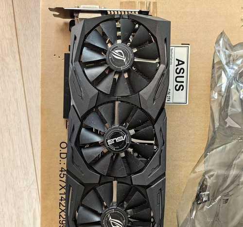 Видеокарта Asus ROG strix GTX 1080Ti O11G