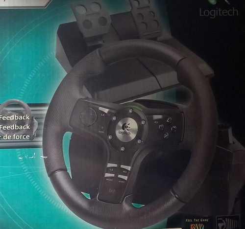 Игровой руль logitech