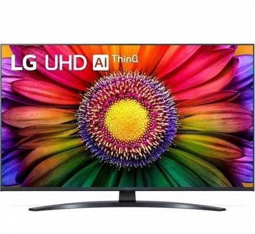 Телевизор LG 43UR81009LK черный 4K Ultra HD