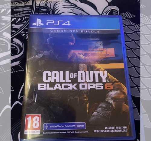 Диски на ps4 Call of duty black ops 6