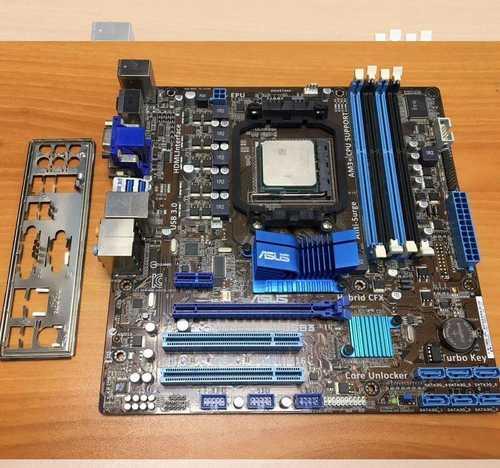 Связка Asus M5A78L-M/USB3   AMD Phenom II X4 965 Г