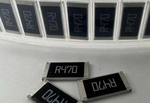 R470 SMD резистор корпус 2512 (1 Watt)