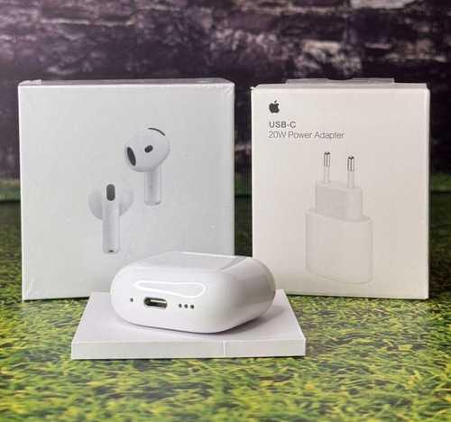 Airpods 4 с шумоподавлением "оригинал"