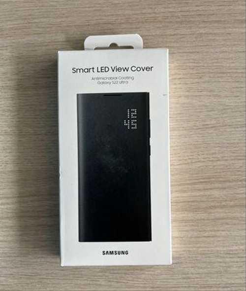 Чехол Smart LED View Cover на Galaxy S22 Ultra