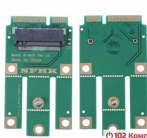 A + E Key A Key M.2 ngff беспроводной модуль к мини pcie адаптеру M.2 ngff Key A к mini PCI-E PCI Ex