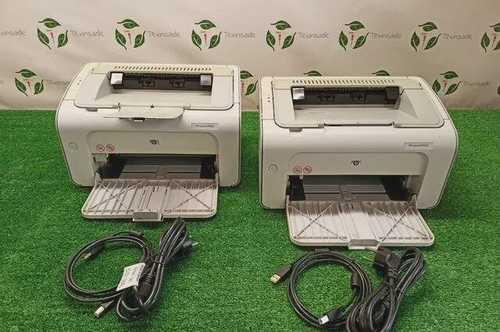 Принтер HP LaserJet P1005 б/у, A4