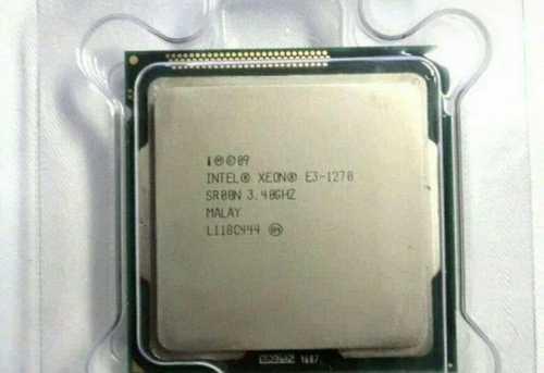 Процессор Intel Xeon E3-1270 - Intel i7-2700