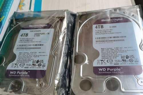 HDD WD purx 4Tb (новые)