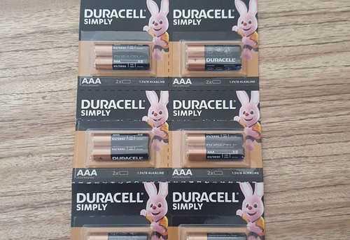 Батарейки Duracell