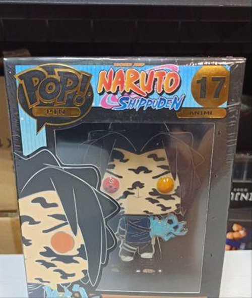 Значок Funko POP Pin Naruto Shippuden Sasuke (Cur