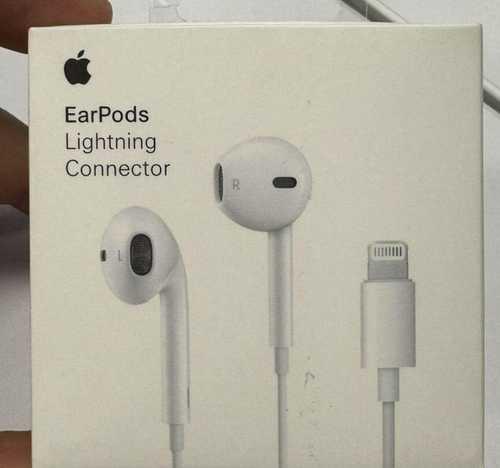 Наушники apple earpods lightning