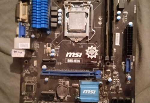 Процессор i5 4460 + 8гб + Матплата MSI