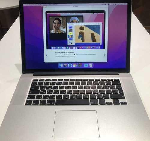 Macbook Pro 15(2015) 2,2 GHz Intel Core I7, 16 GB