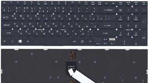 Клавиатура Acer V3-551 5755G 5830 с подсветкой