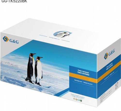 Тонер-картридж G&G TK-5220 Лазерный Черный 1200стр