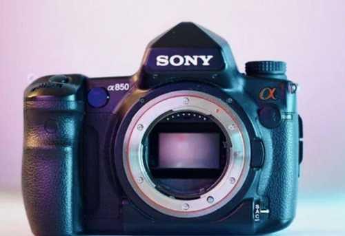 Зеркальный фотоаппарат sony a850
