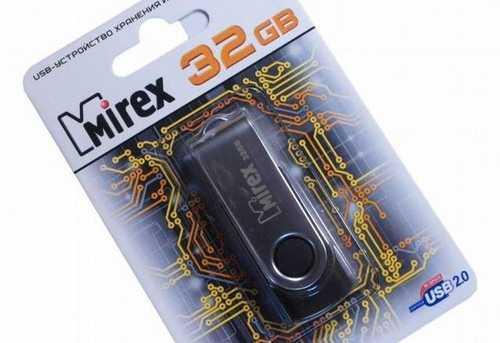 USB флешка Флешка 32 гб Mirex Swivel Black
