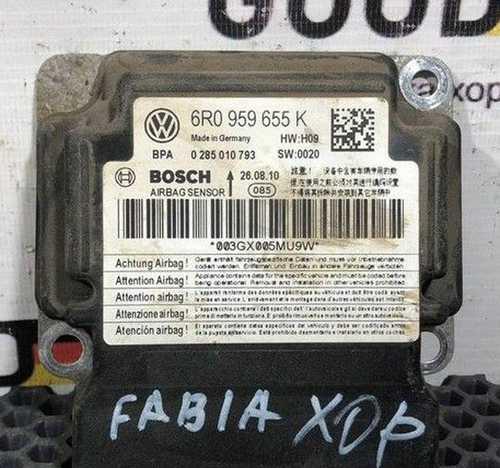 6R0959655K Блок управления airbag Skoda Fabia