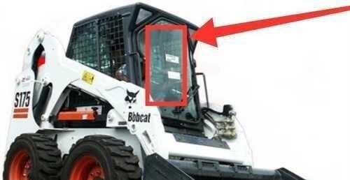 Мини-погрузчик Bobcat S130/150/160 стекло лобовое