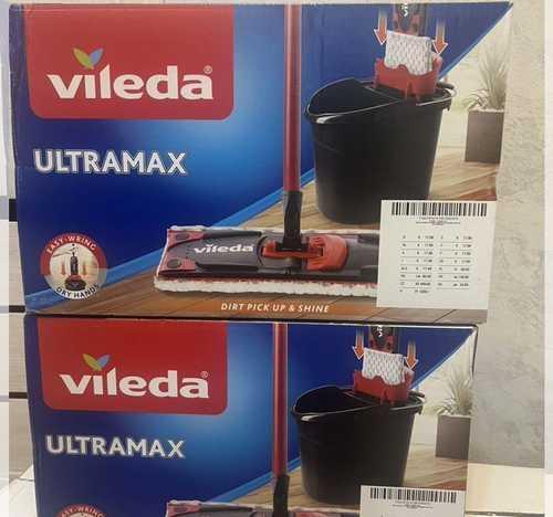 Набор для уборки vileda ultramax новый