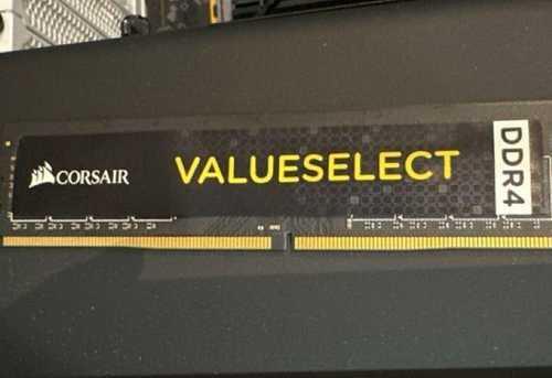 Оперативная память ddr4 16gb corsair valueselect