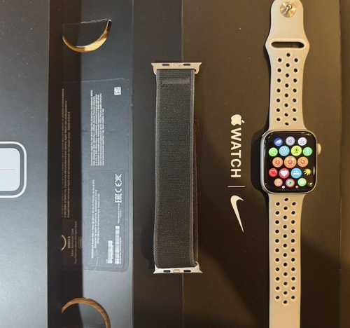 Часы Apple Watch 6 44 mm Nike Оригинал