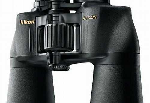 Бинокль Nikon Aculon A211 16x50 черный