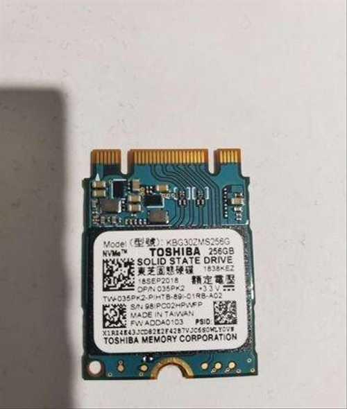 SSD Toshiba 256 гб