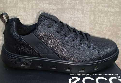 Ecco р40-45 натуральная кожа