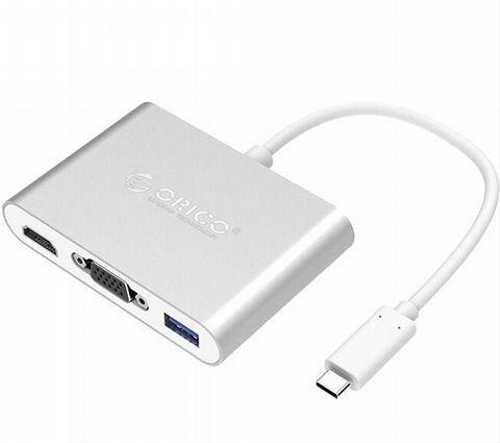 Адаптер USB3.1 USB-C(m) - VGA(f) /hdmi #348152