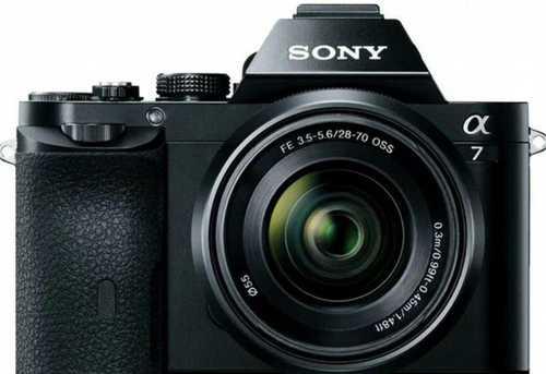 Sony alpha 7