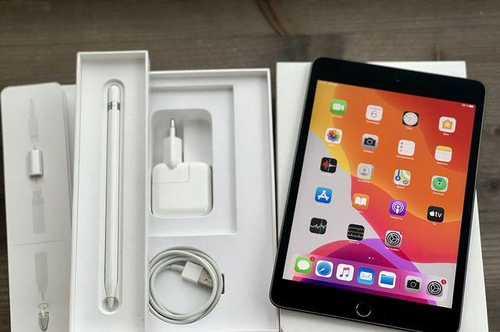 iPad Mini 5 64Gb Wi-Fi + Sim (LTE) + Pencil рст