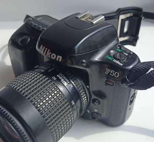 Пленочный Nikon F50 с nikon 35-80mm
