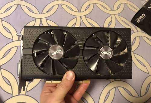 Видеокарта Sapphire nitro OC Radeon rx470 4gb