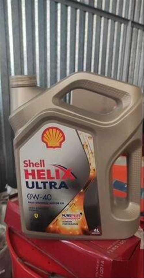 Масло моторное shell helix ultra 0w40