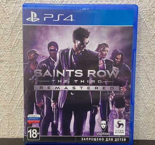 Saints Row The Third Remastered PS4 PS5