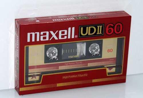 Аудиокассеты maxell udii 60 japan market (3339)