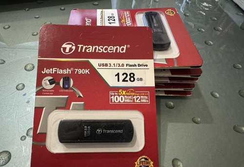 USB флешка Transcend 128Gb (новая)