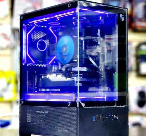 Игровой пк i3 10100 16gb RTX 3060 6gb SSD HDD