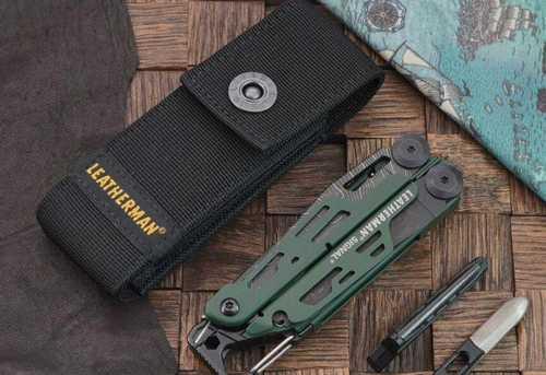 Мультитул Leatherman signal green Topo Blade